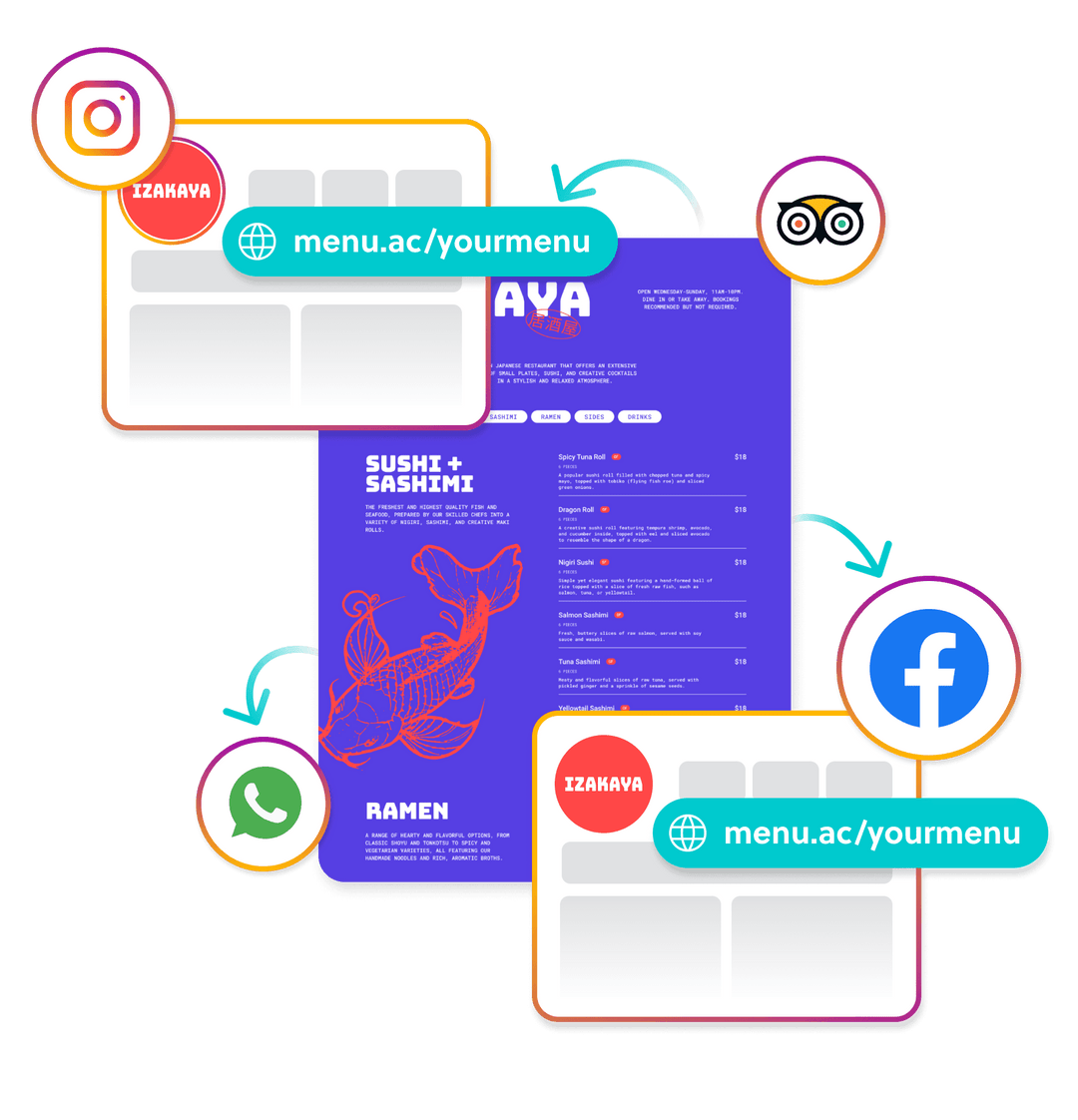 Marketing Your Digital Menuzen Menu Online | Menuzen