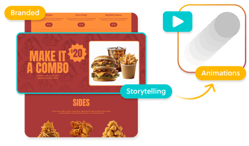 Improve Your Menu With Captivating Menu Animations | Menuzen