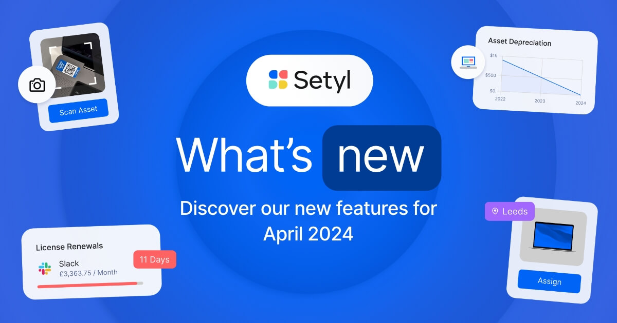New platform features | April 2024 | Setyl