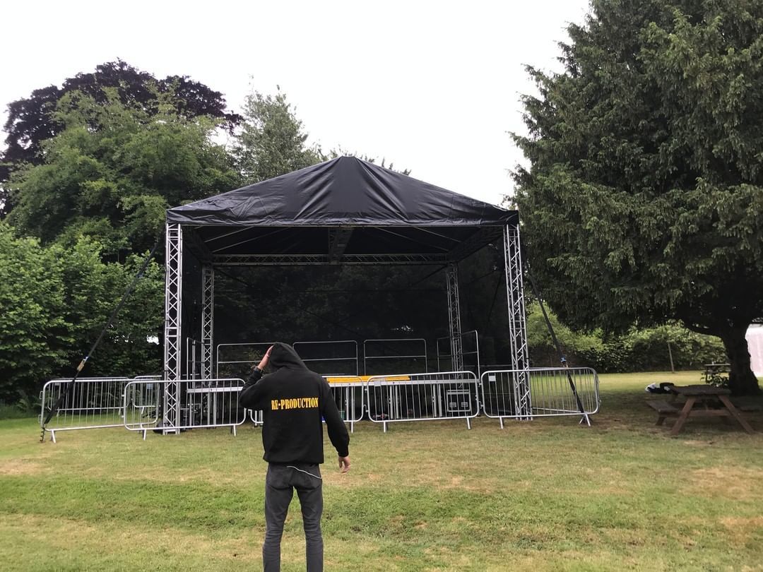 8m x 6m Festival Stage Hire Bristol
