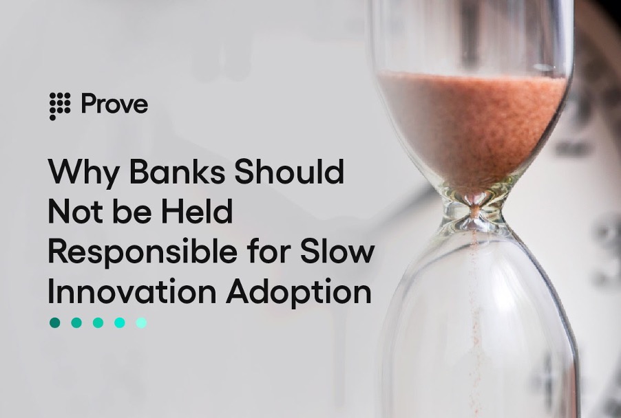 Why Banks Should Not be Held Responsible for Slow Innovation Adoption