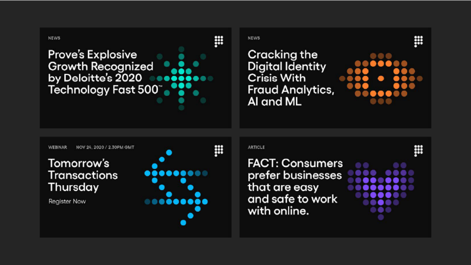 Prove Wins 2022 MUSE Creative Award for Company Rebrand, Brand Identity ...