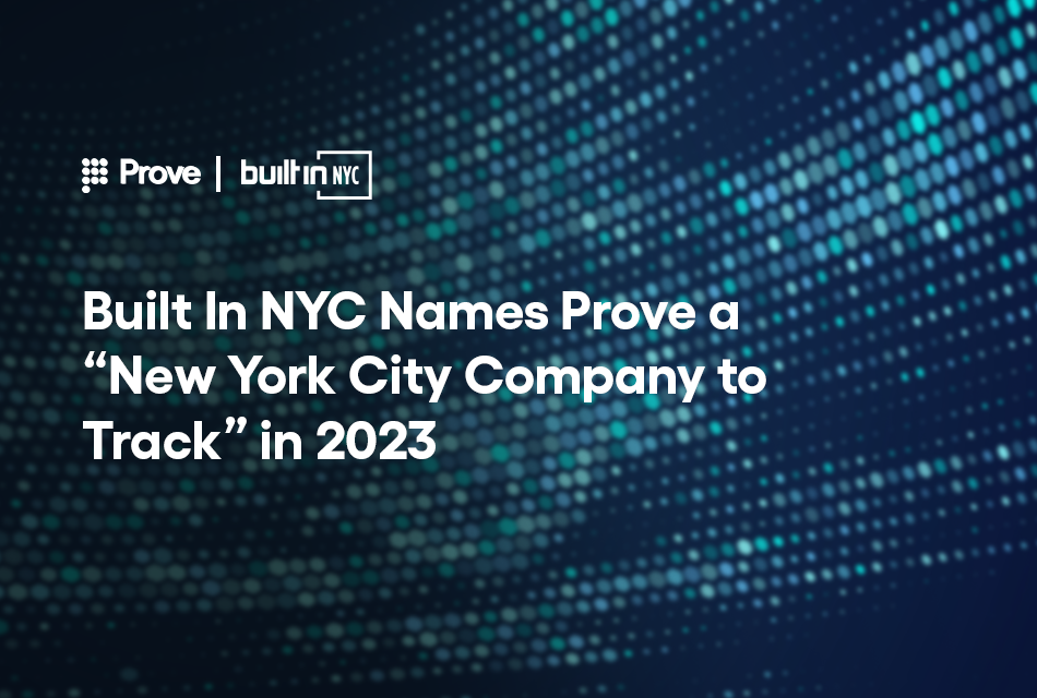 Built In NYC Names Prove a “New York City Company to Track” in 2023