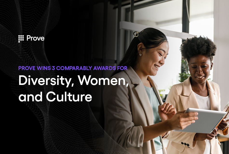 Prove Wins 3 Comparably Awards for Diversity, Women, and Culture