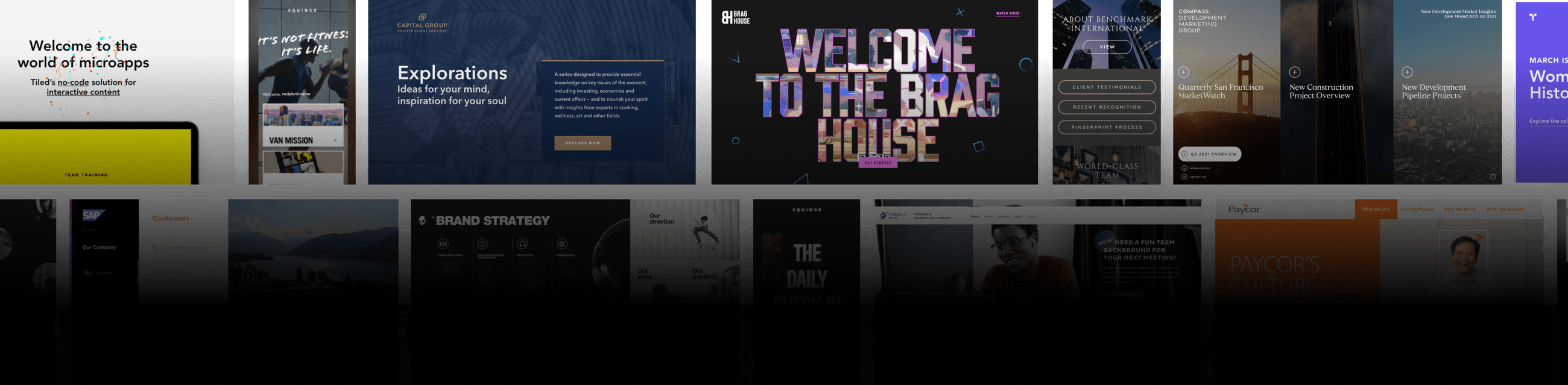 Interactive content experiences | Tiled