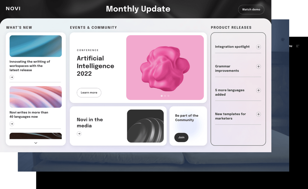 Interactive content experiences | Tiled
