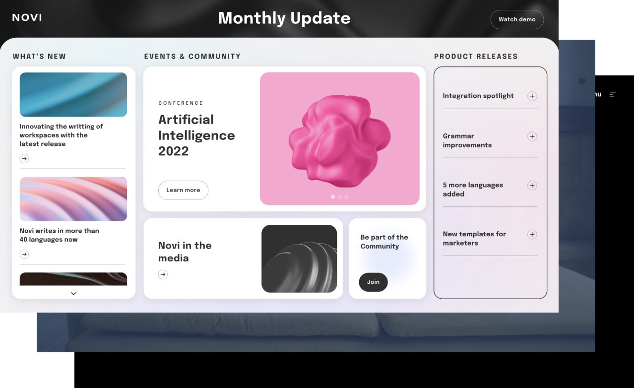 Interactive content experiences | Tiled