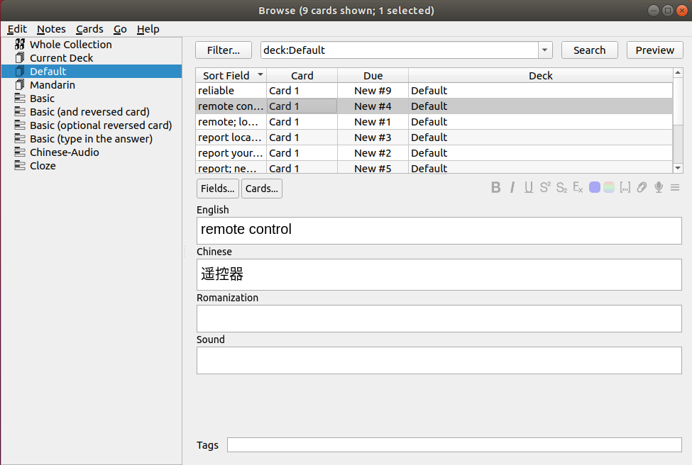 AwesomeTTS: Creating Audio Flashcards in Mandarin or Cantonese