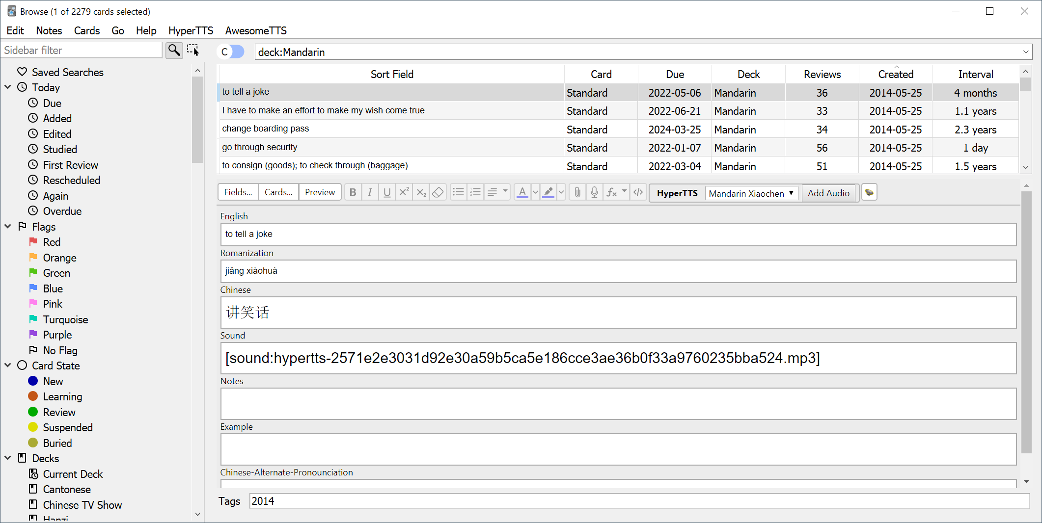 HyperTTS: Collection Audio