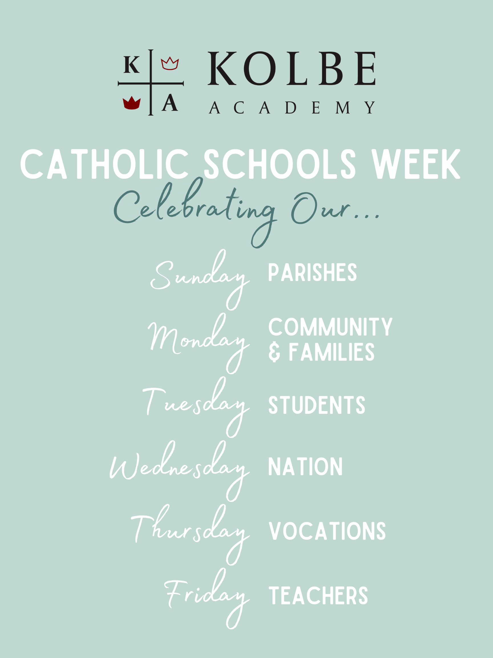 Celebrating Catholic Education