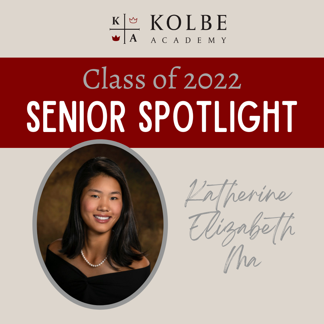 Class of 2022 Senior Spotlight: Katherine Elizabeth Ma