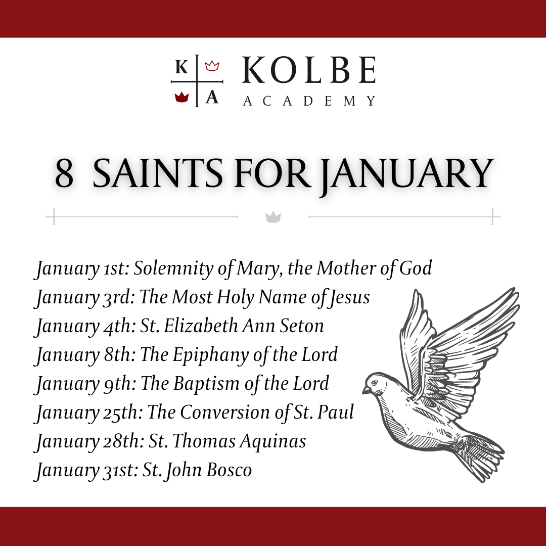 8 Feast Days to Celebrate this January!