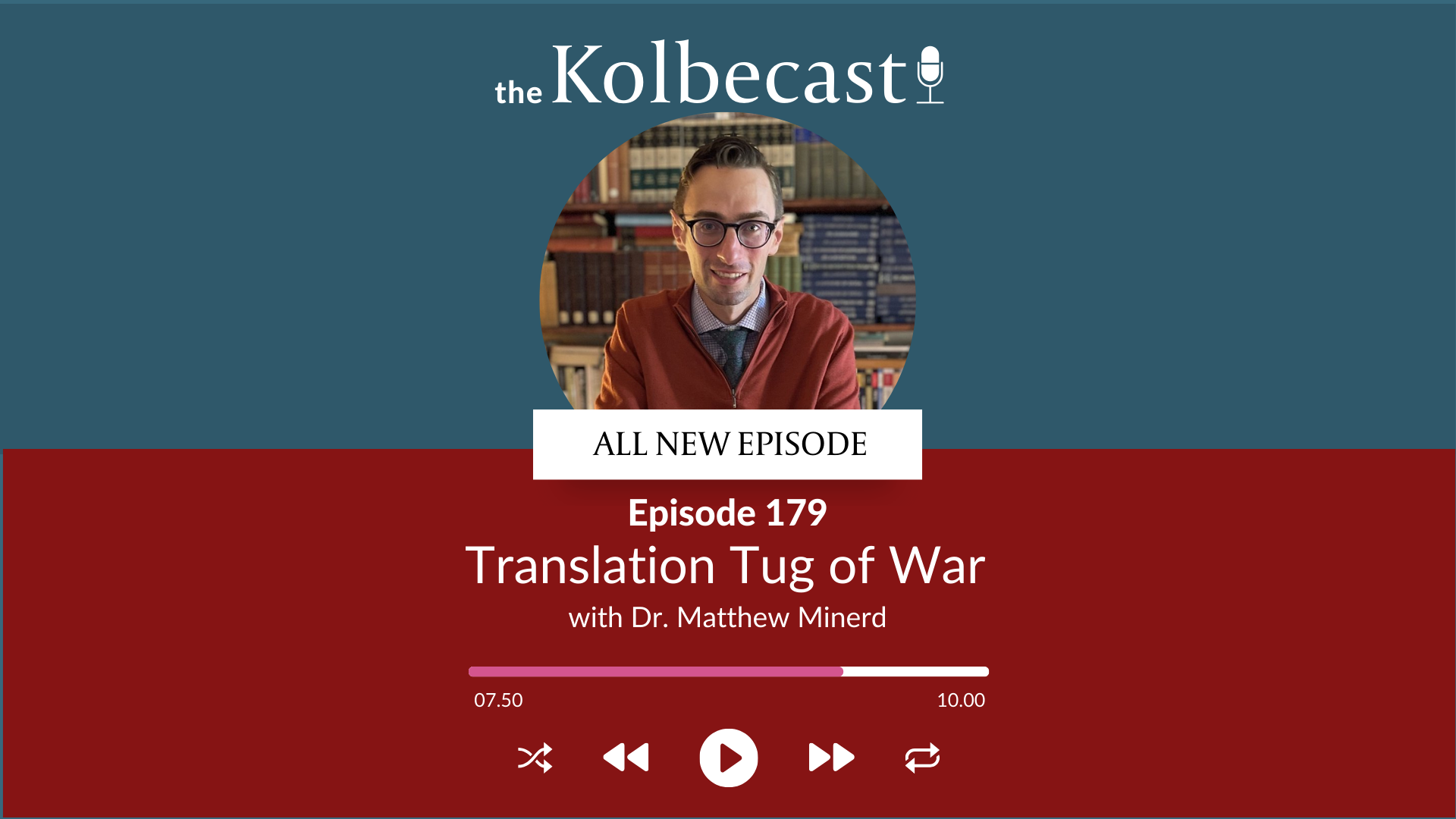 Translation Tug of War with Dr. Matthew Minerd