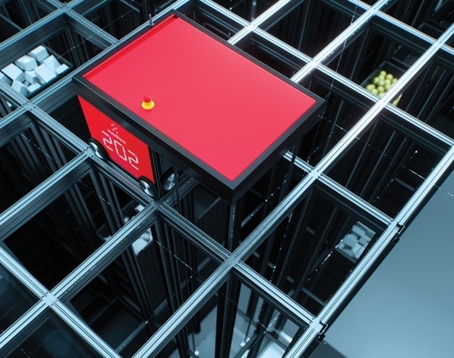 AutoStore Robotic Warehouse Storage and Inventory Retrieval System