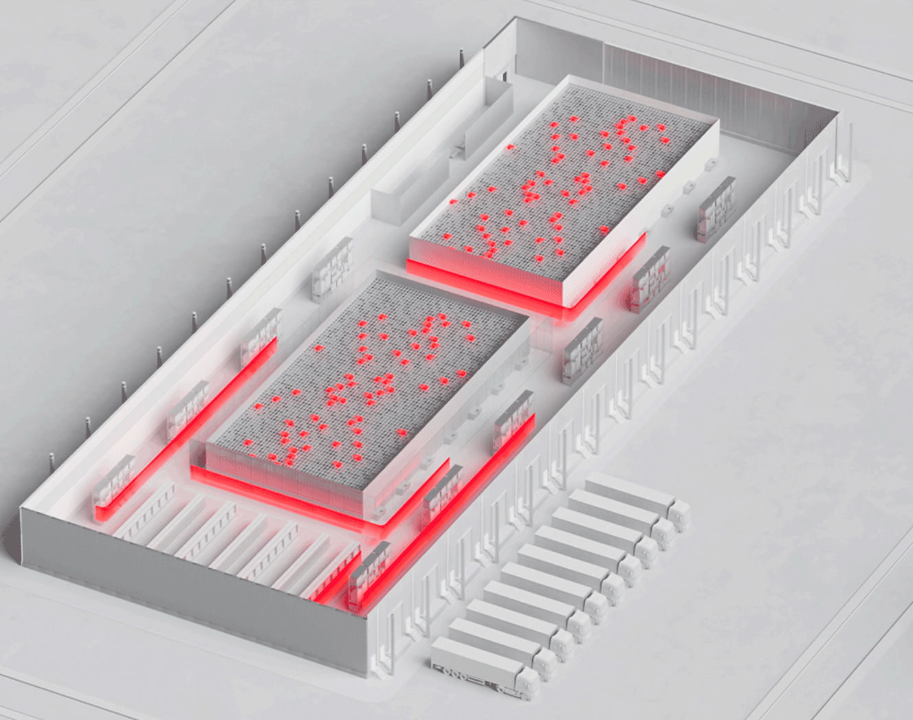 Automated Warehouse Robots for Grocery