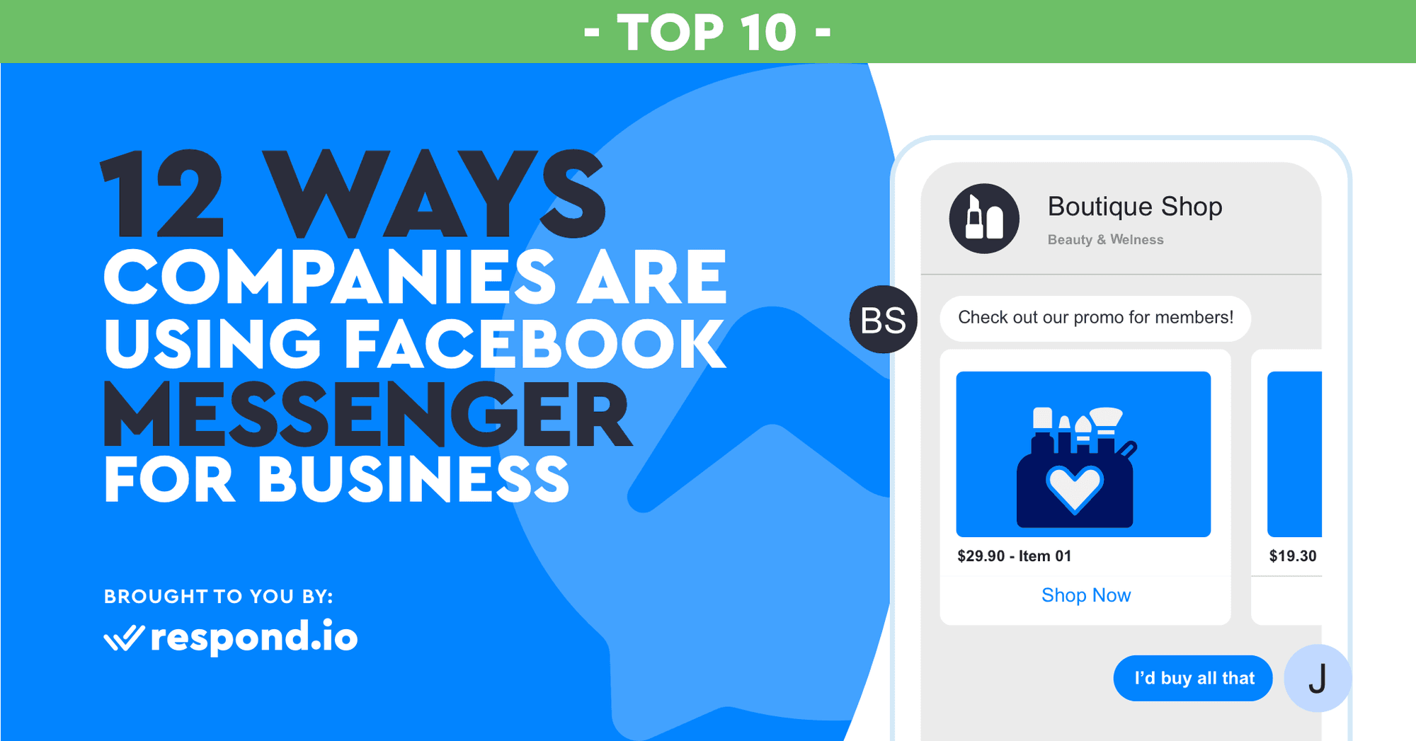 12 Ways Companies Do Facebook Messenger Marketing (May 2019)