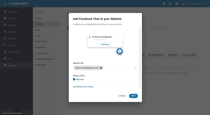 Add Facebook Messenger to Website: A Messenger Widget Guide [Aug 22]