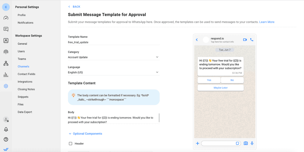How to Set Up WhatsApp Interactive Message [May 2024]