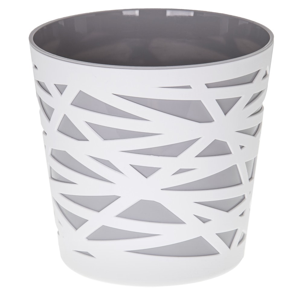 Grey Sophie indoor Plant pot without drainage holes fo