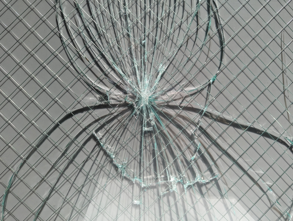 What is wire glass?