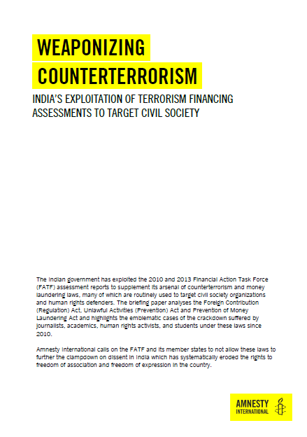 Weaponizing Counterterrorism: India’s exploitation of terrorism ...