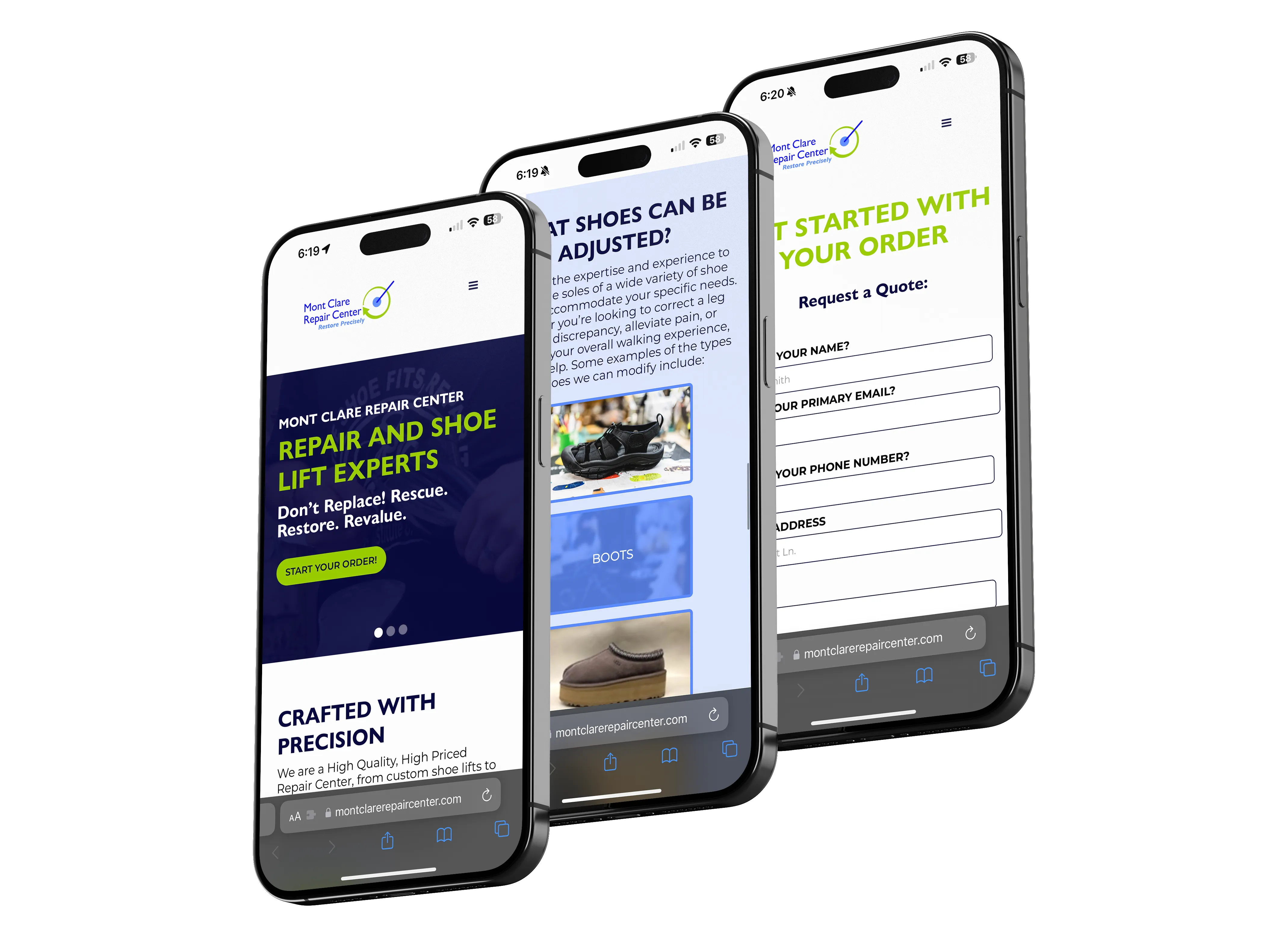 Mont Clare Repair Center by Skorynko Media Group