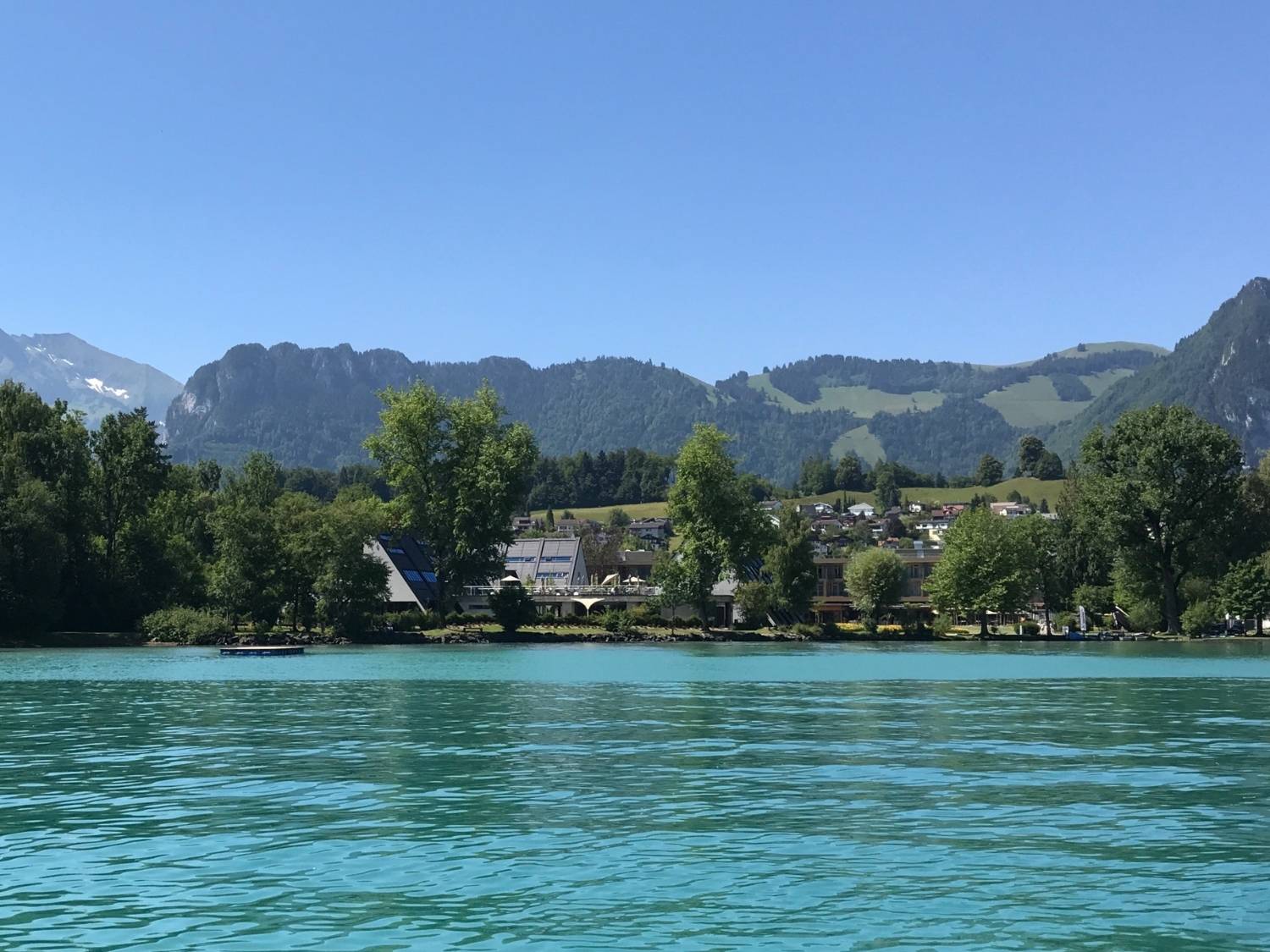 "Hidden" bathing bays on Lake Thun | Lake Thun Blog