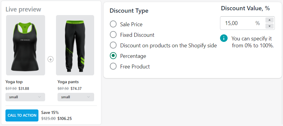 What Types of Discounts are there in MBC Bundles App for Shopify ...