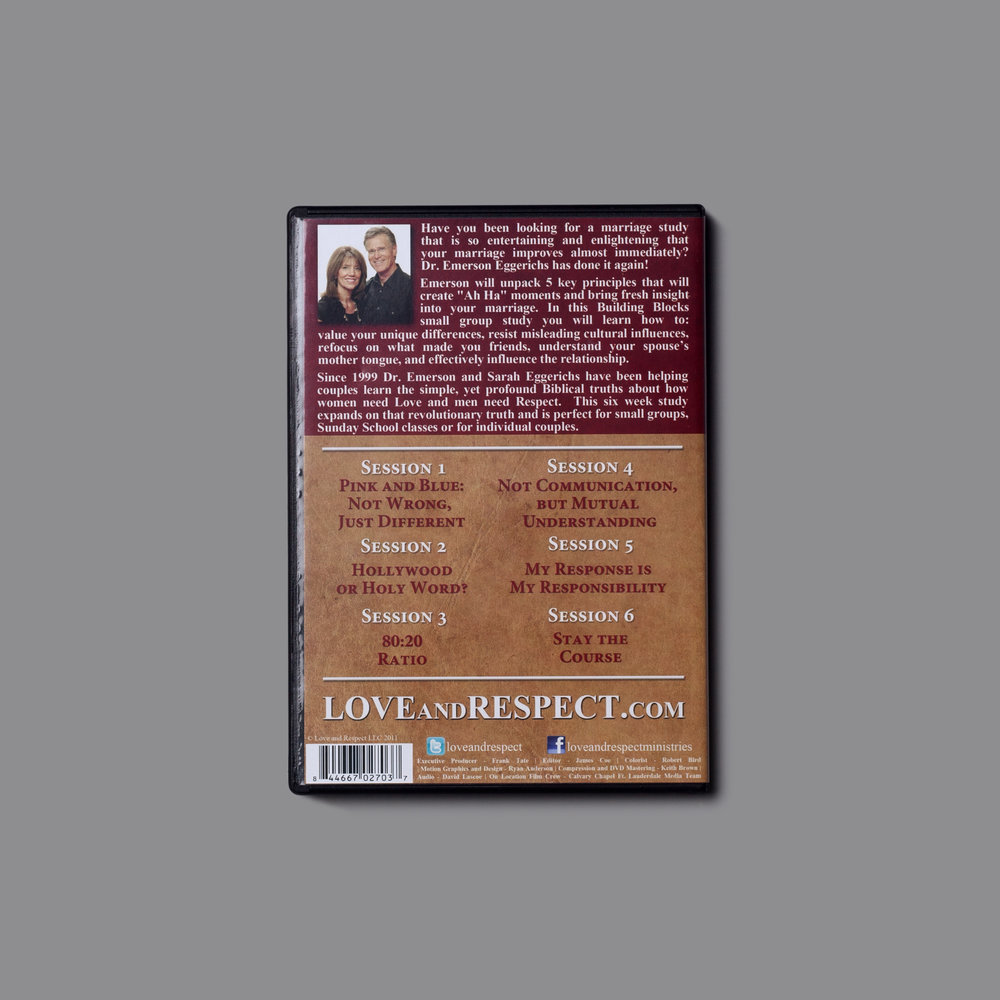 Love & Respect | Building Blocks DVD Study - Couple's Kit