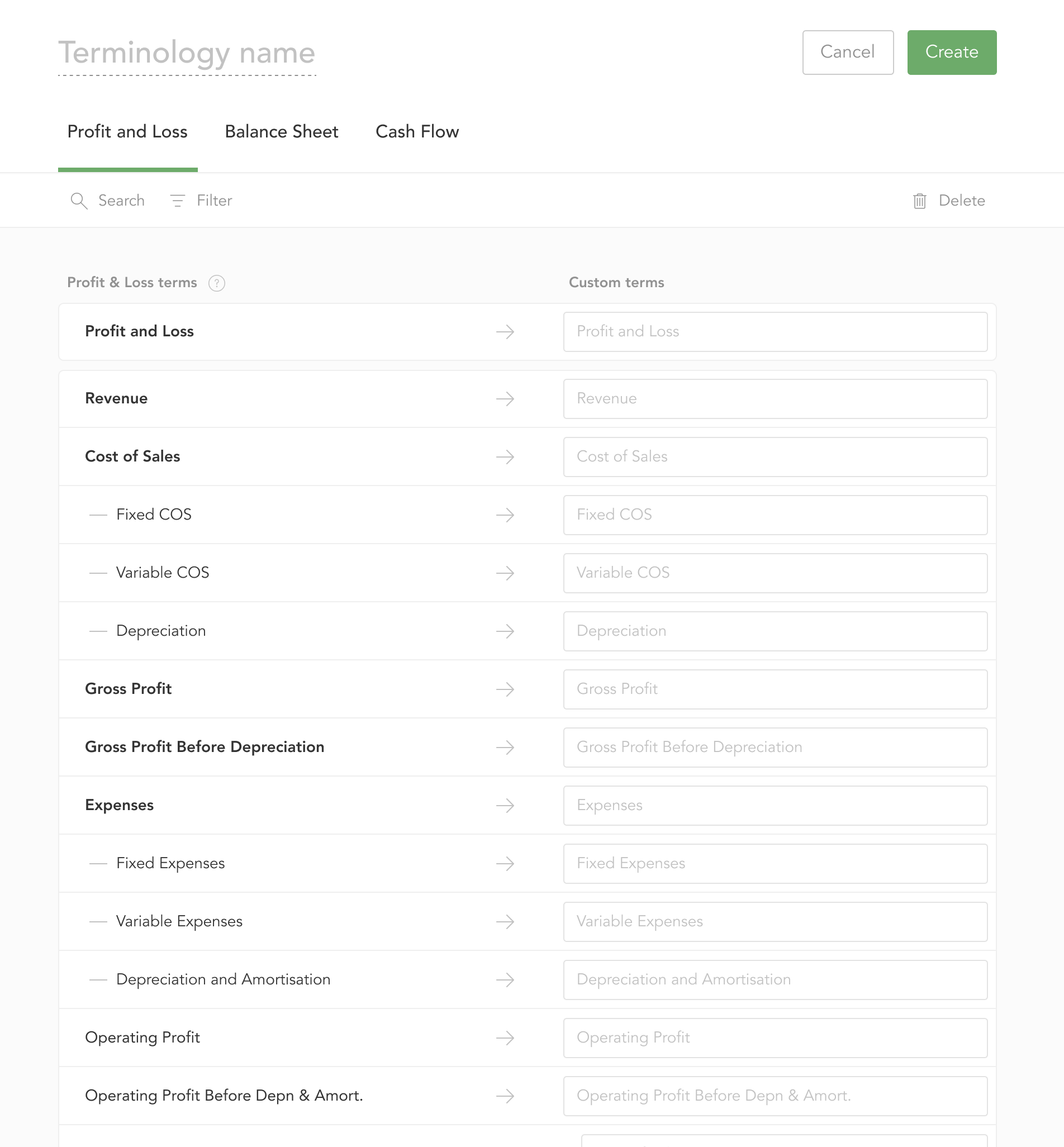 New: Introducing Custom Terminology and Nonprofit Financial Statements