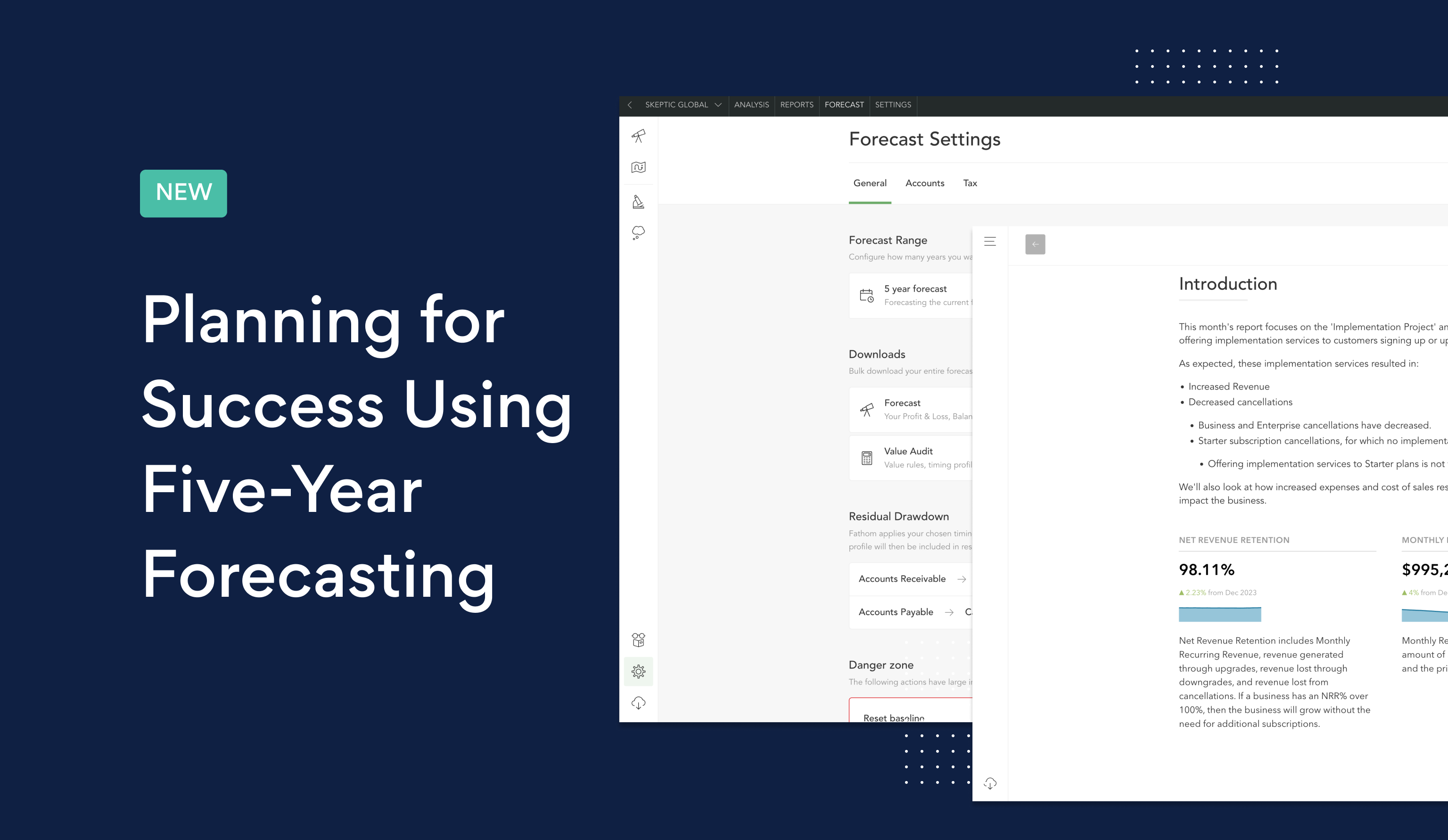 Forecasting For Funding: Planning for Success Using Fathom’s New Five-Year Forecasting Features