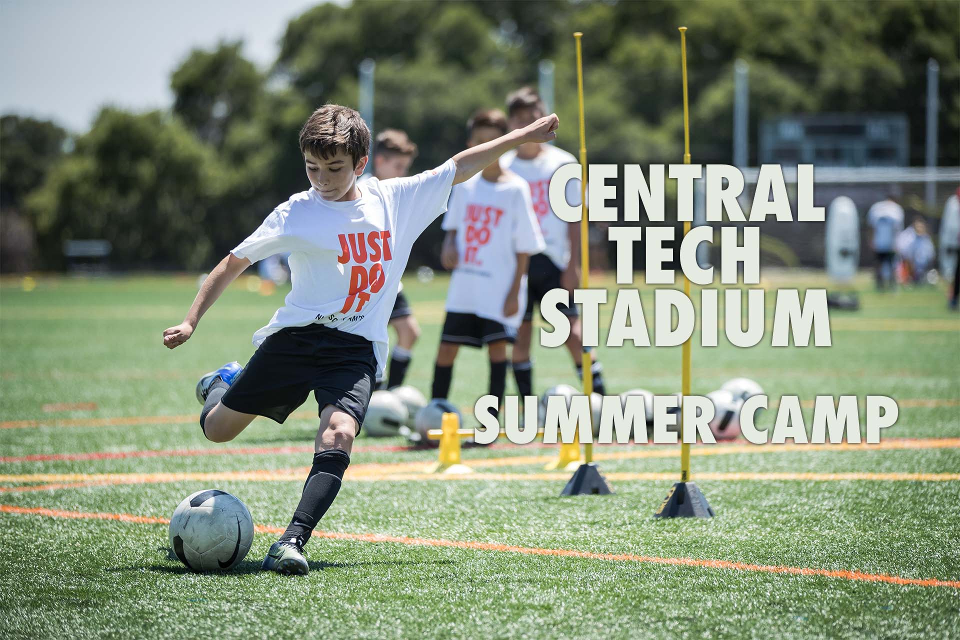 Nike Soccer Camp at Central Tech Stadium Summer 2024