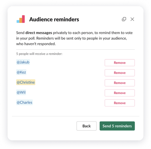 Simple Poll for Slack