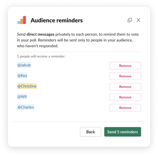 Simple Poll for Slack