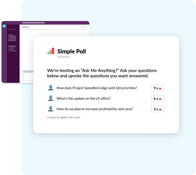 Simple Poll for Slack