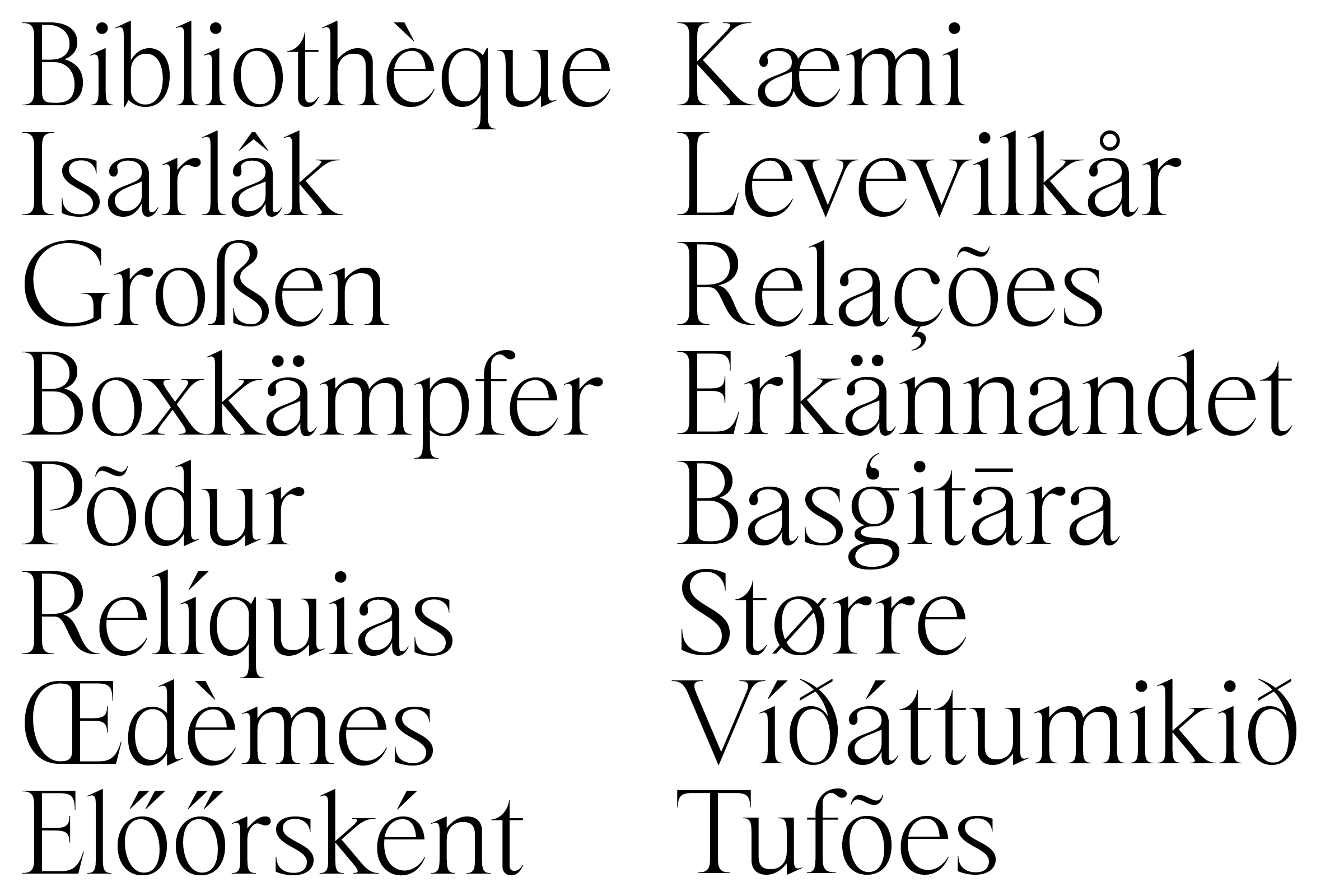 Due Studio | Sangallo Serif - Biblioteca degli Intronati di Siena ...