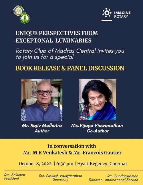 “Snakes in the Ganga” | A Book by Rajiv Malhotra