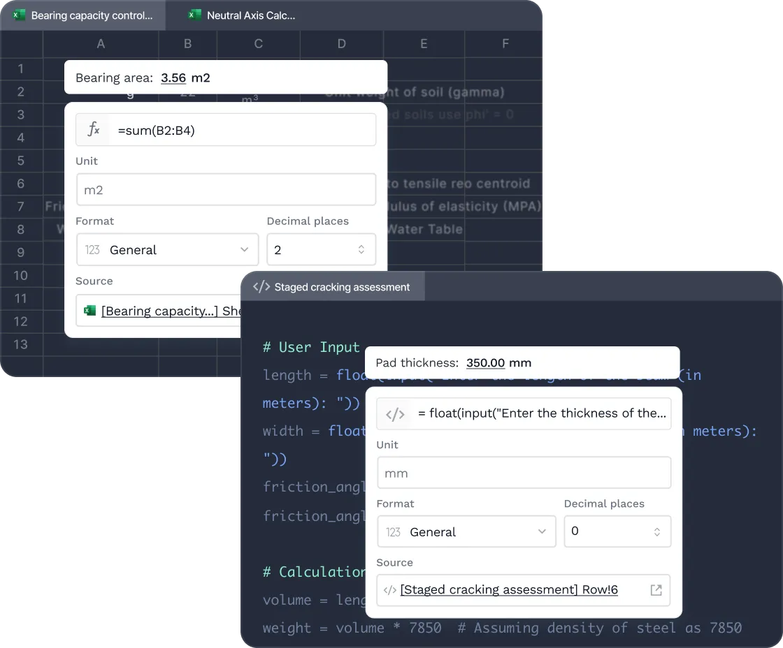 CalcTree - Parameters