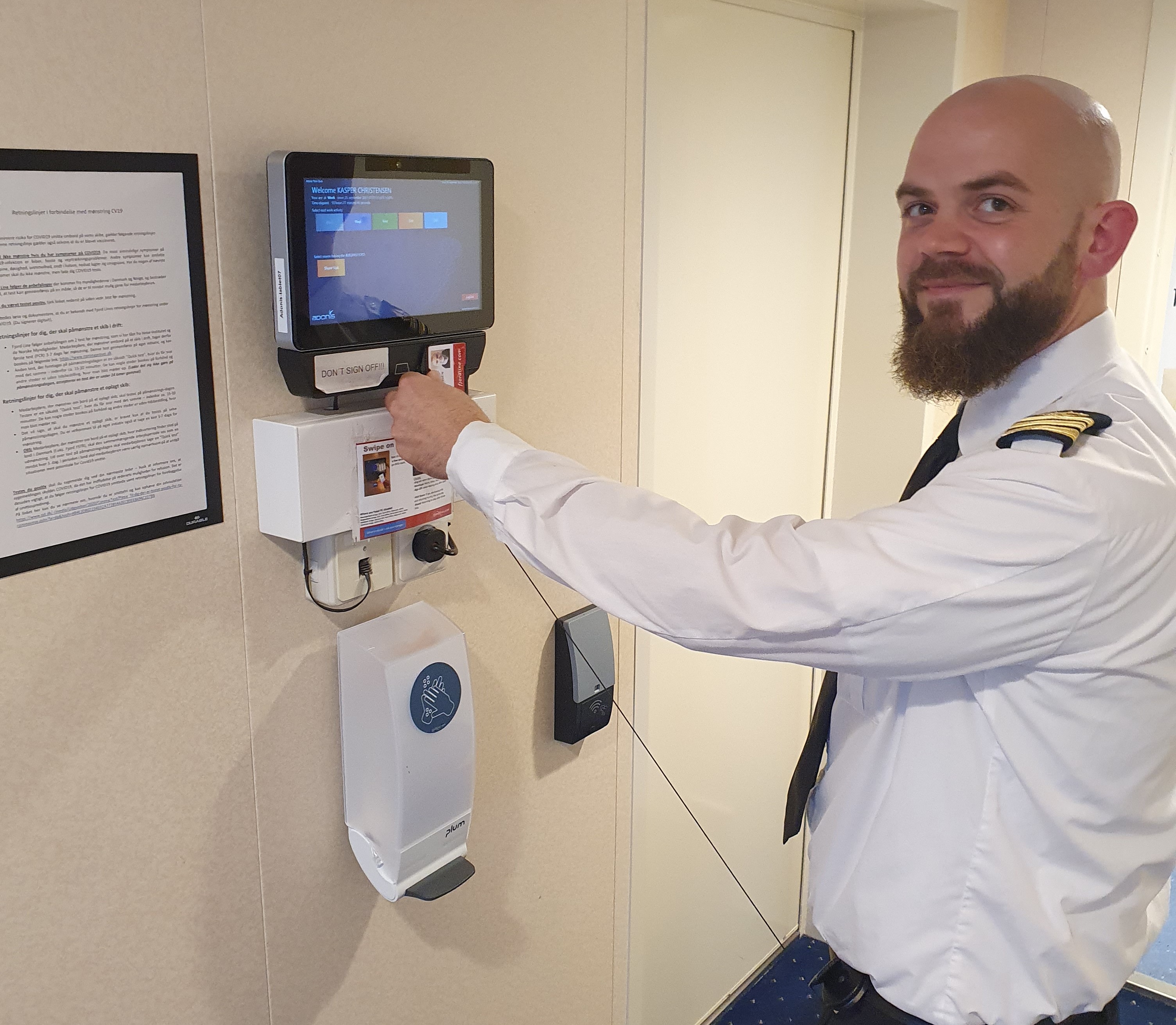 Adonis HR's Time Clock in Action! | News | Adonis HR