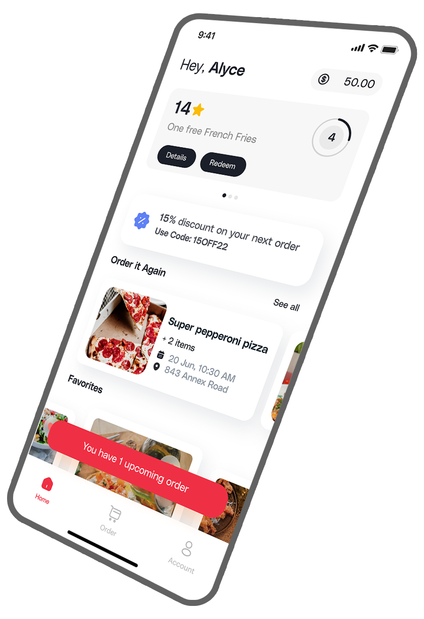 Per Diem | Mobile Ordering Apps for Restaurants and Cafes