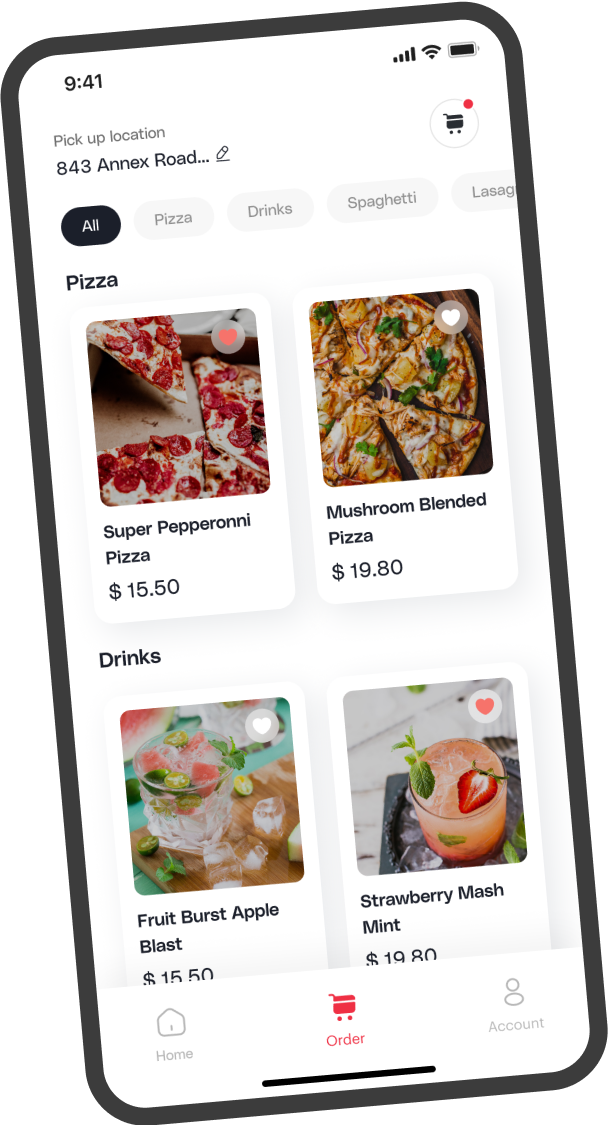 Per Diem | Mobile Ordering Apps for Restaurants and Cafes