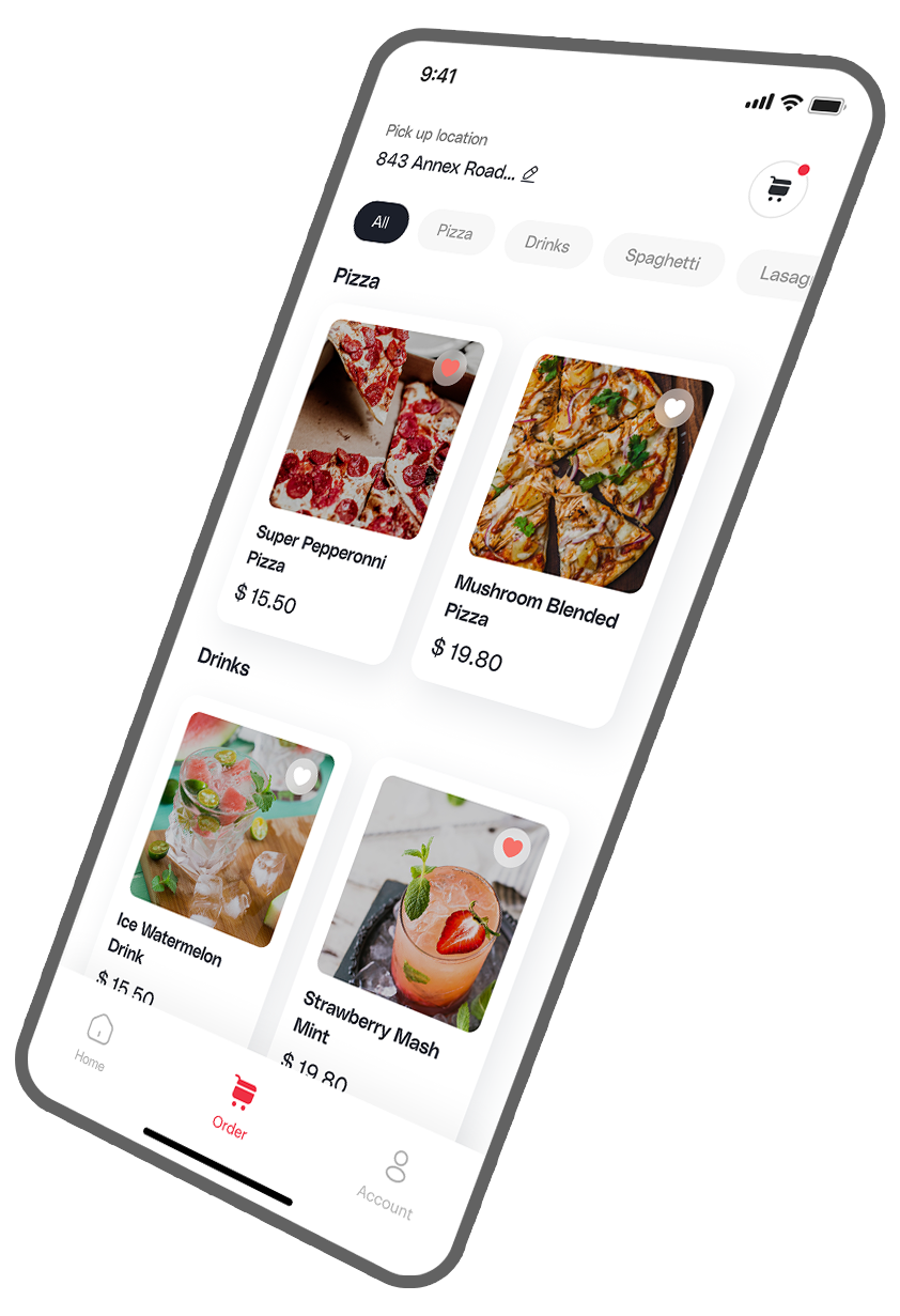 Per Diem | Mobile Ordering Apps for Restaurants and Cafes