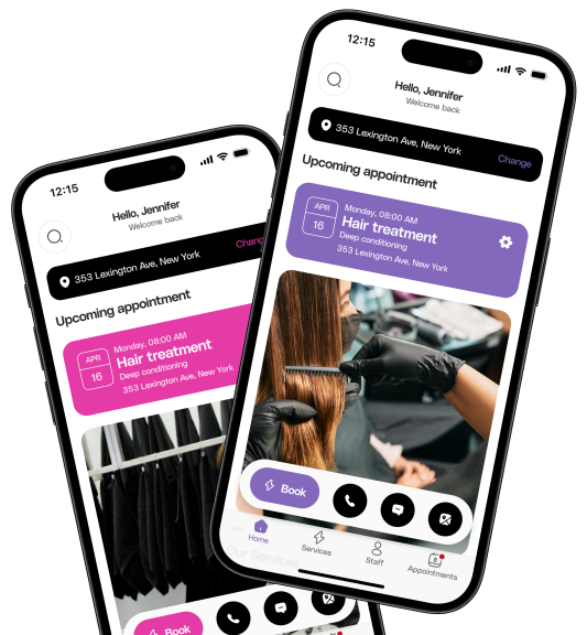 Mobile apps made to nail your bookings | Per Diem + Square Appointments
