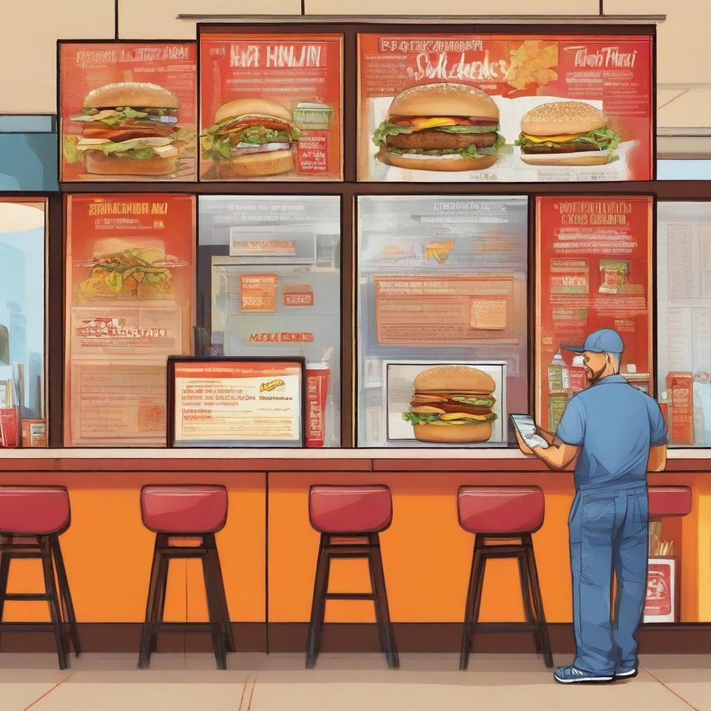 8 Ways Fast Food Chains Like Burger King Use In-store Signage for ...