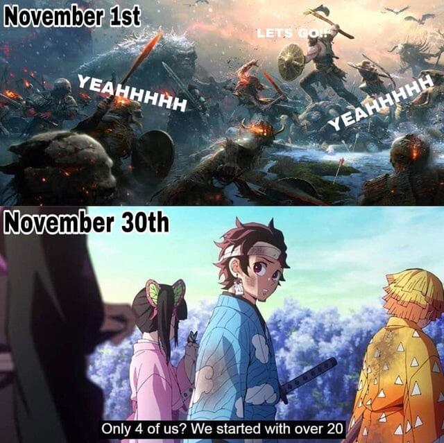 The Best No Nut November Memes