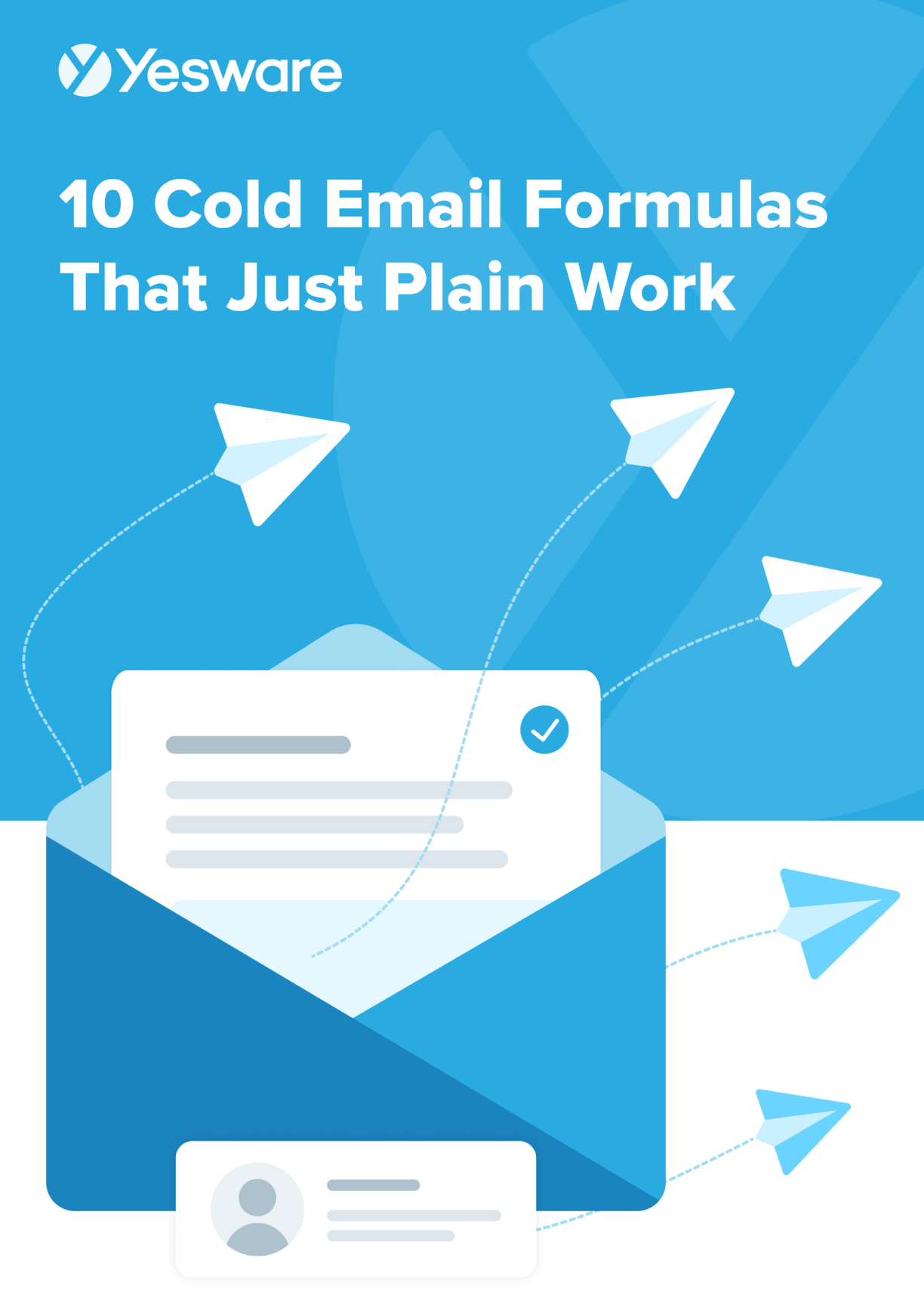 10 Cold Email Formulas | Yesware
