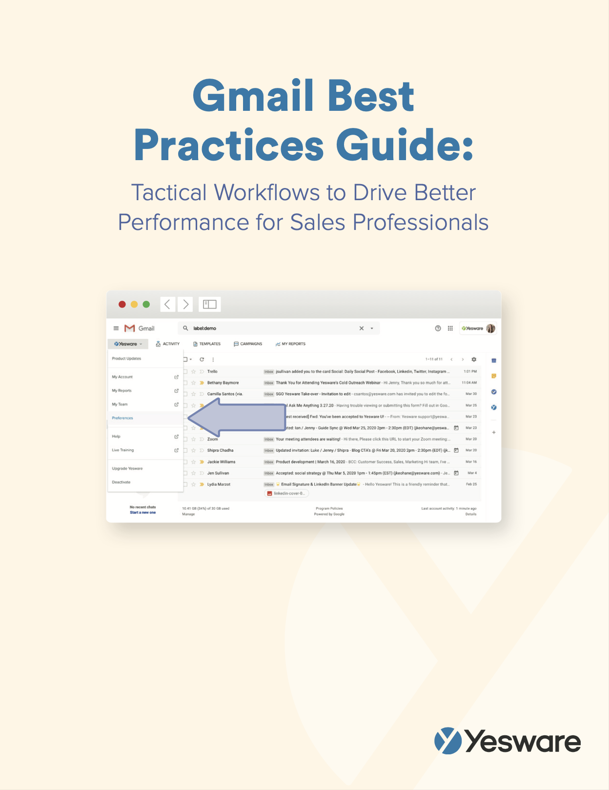 Gmail Best Practices Guide | Yesware