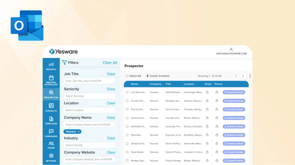 Prospector | Yesware