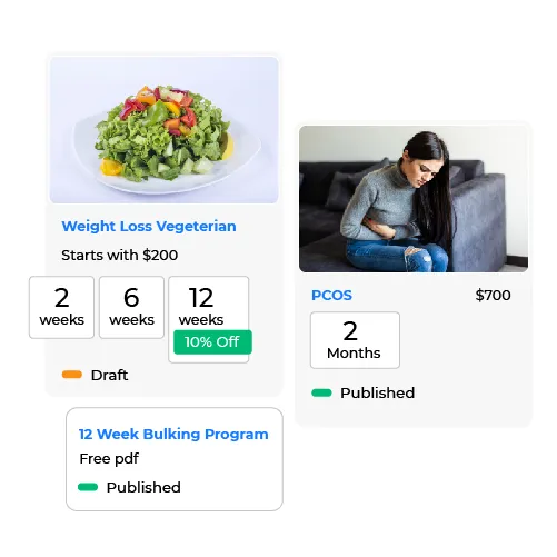 All Zoconut Features for Dietitians & Nutritionists