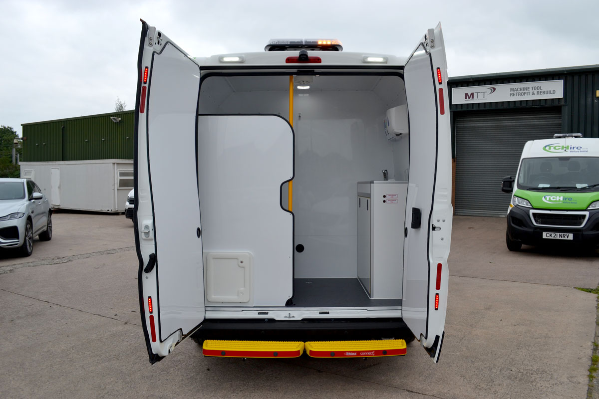 Welfare Van Hire | ECO Solar Welfare Van Rental - TCHire
